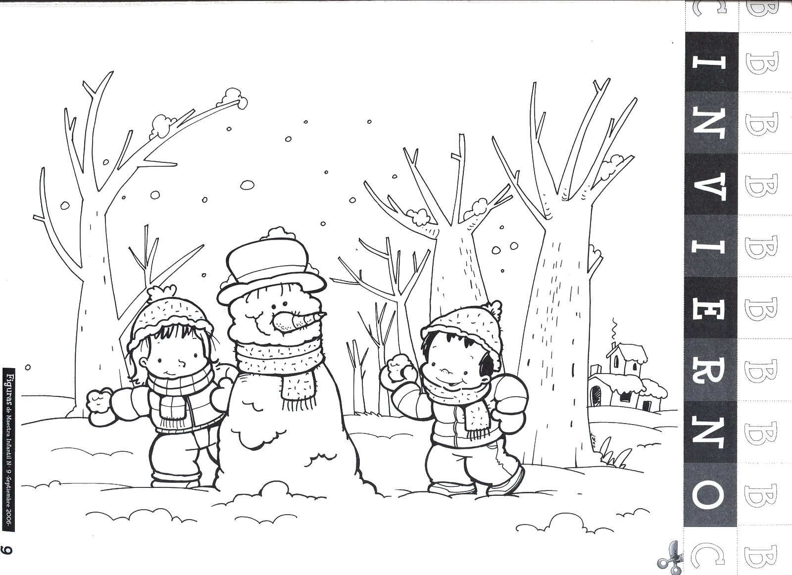 Mi Mundo Infantil: CARTELES DE INVIERNO