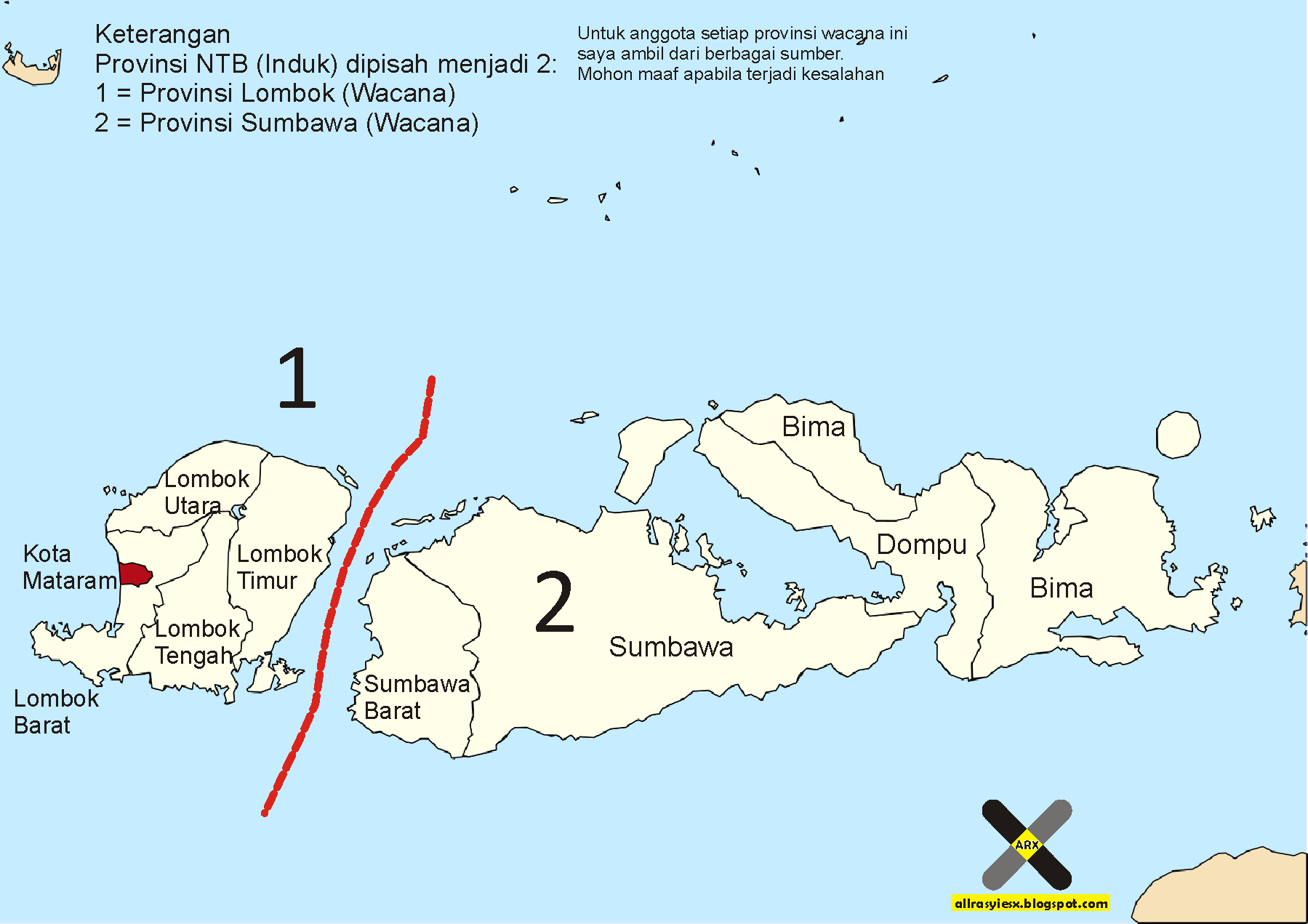 Wacana Pemekaran Provinsi Nusa Tenggara Barat | AllRasyies X