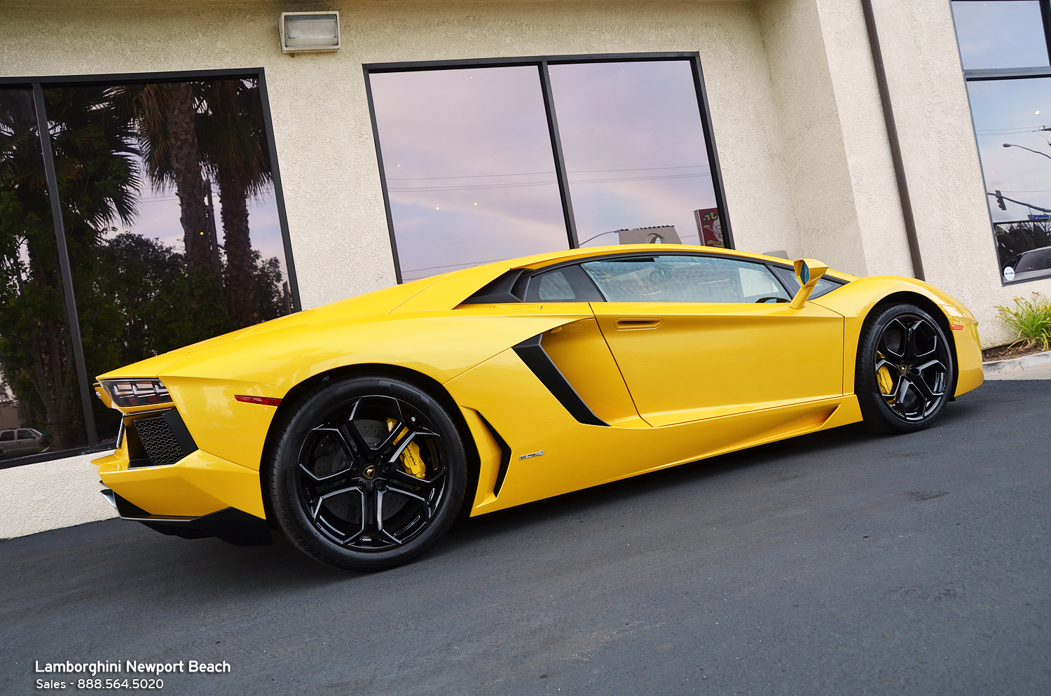 Lamborghini Newport Beach Blog: Giallo Orion LP700 Aventador