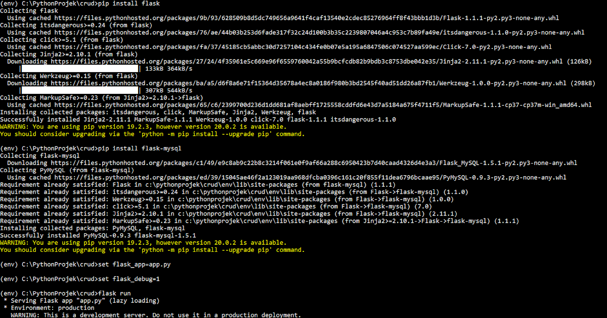 Membuat Website CRUD menggunakan framework Flask Python Part 0: Persiapan