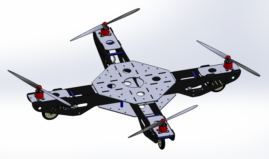 5020. Quadcopter || 3D cad models