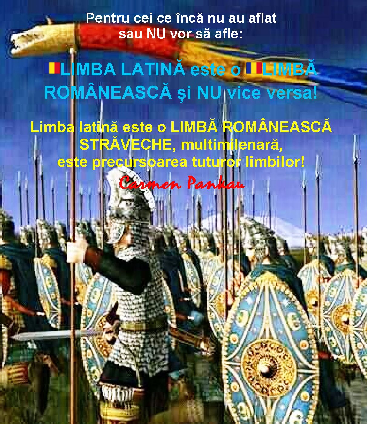 GEŢIA MAGNIFICA : 🇷🇴️LIMBA LATINĂ este o 🇷🇴️LIMBĂ ROMÂNEASCĂ!