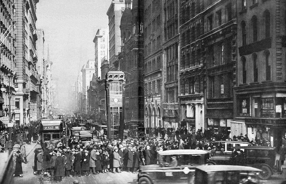 Momentos del Pasado: Las calles de Nueva York en los años 20