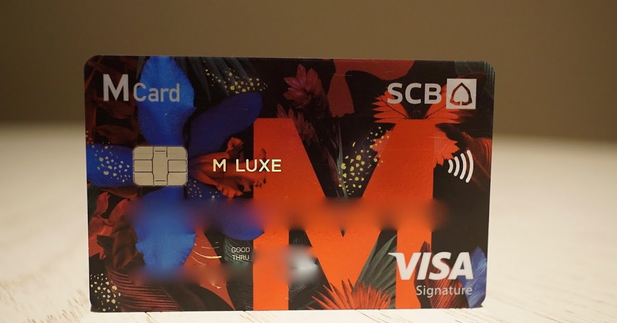 SCB M Cardを紹介します！！バンコク在住日本人にオススメのクレジットカードです♪ | リーマンマイラー家の楽しみ方