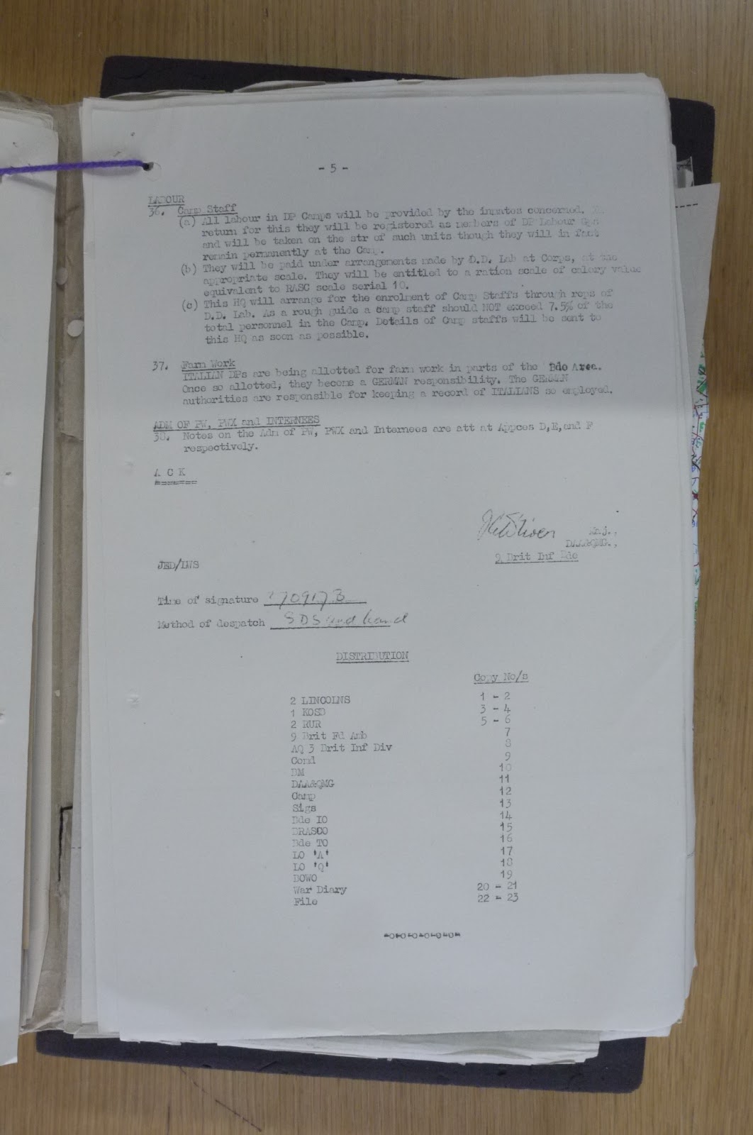 9th British Infantry Brigade During World War 2: May 1945