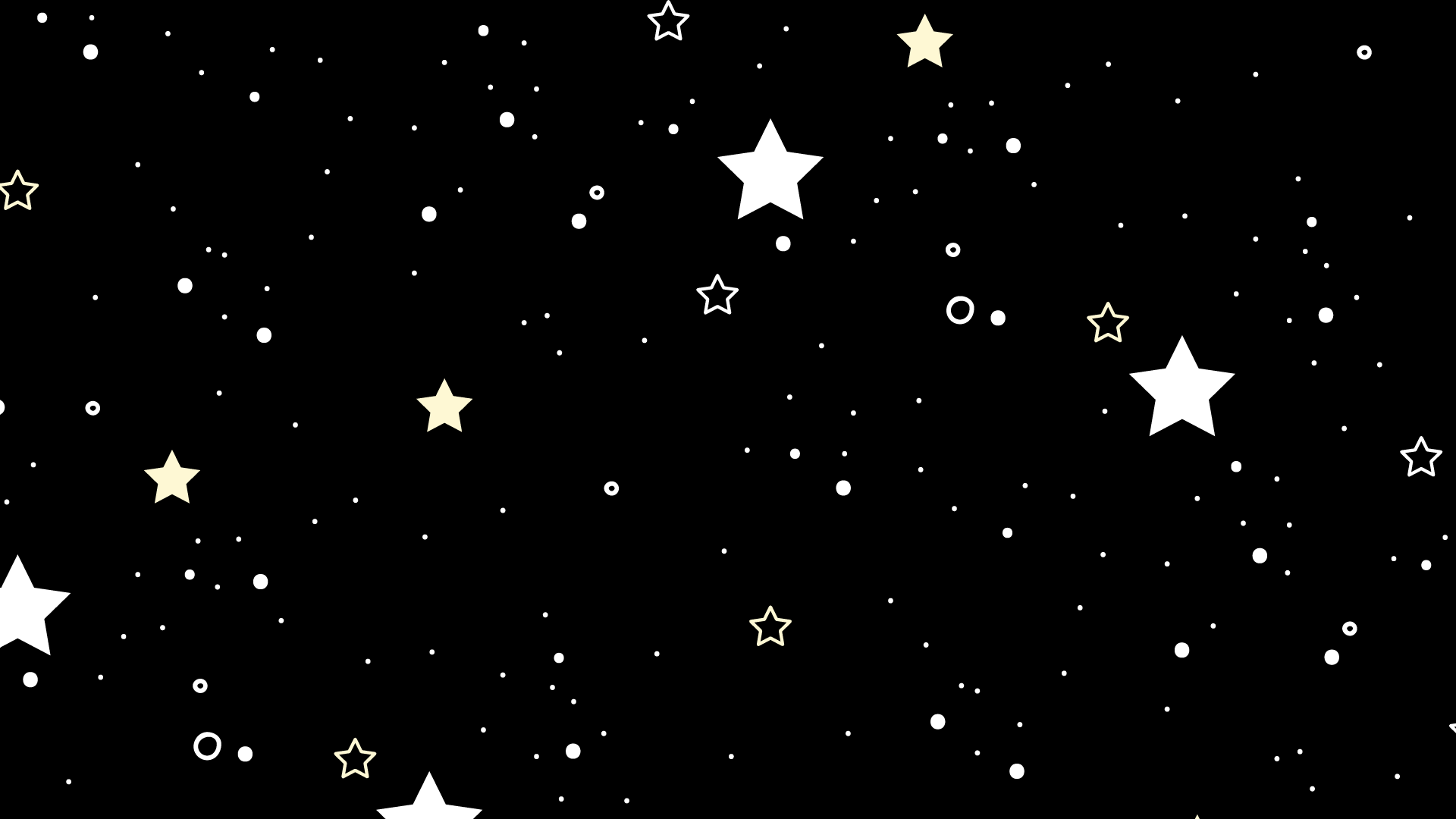 STAR BLACK BACKGROUND WALLPAPER 4K