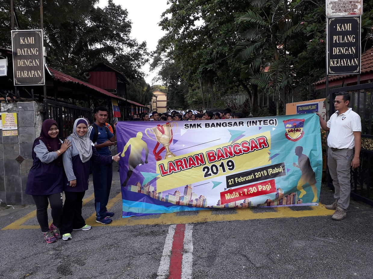 Sekolah Menengah Kebangsaan Bangsar (Integrasi): LARIAN BANGSAR 2019