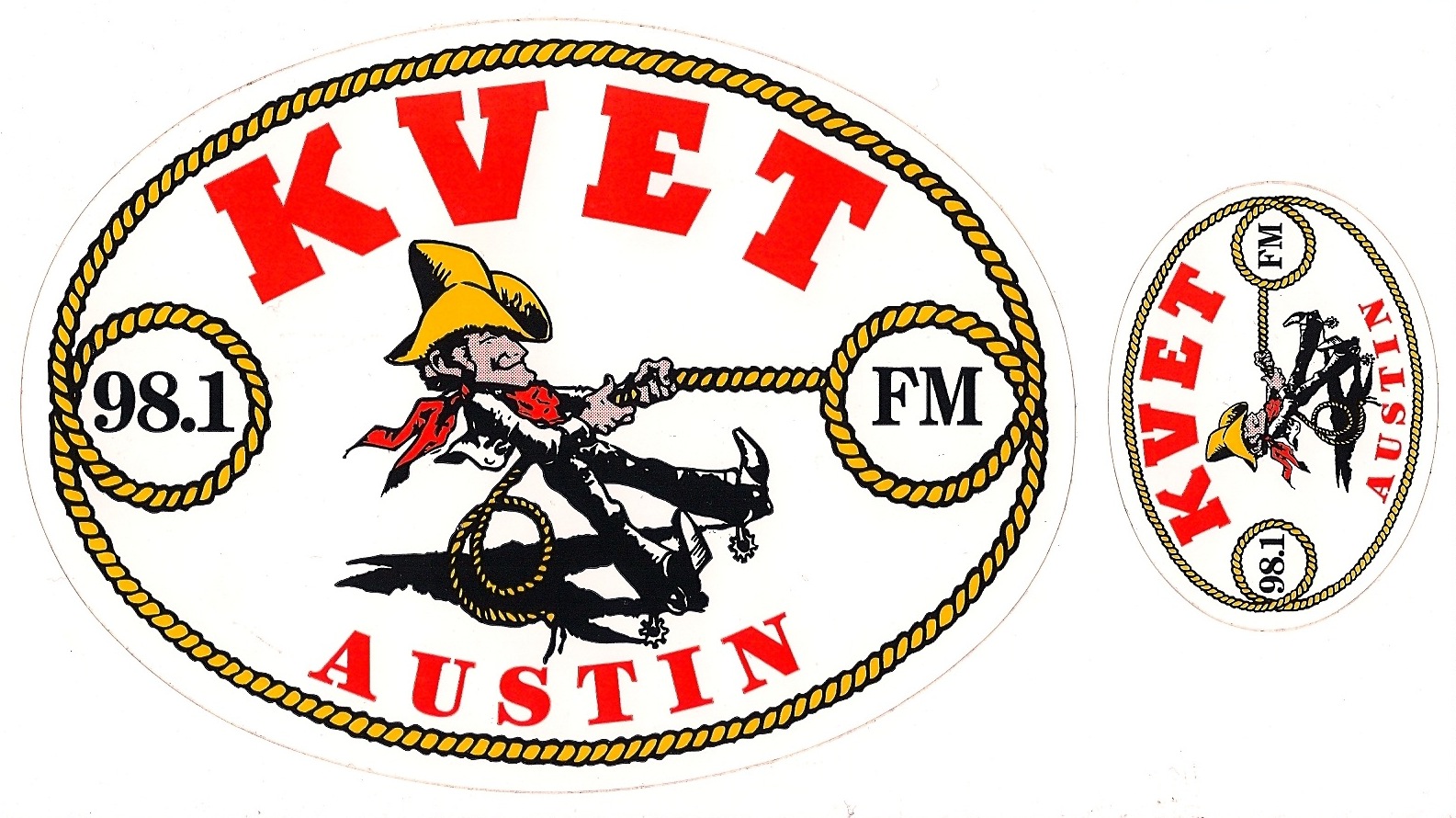 Radio Sticker of the Day: KVET-FM