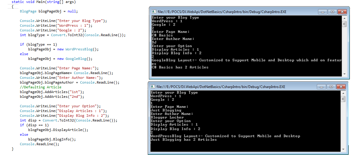Microsoft Integration Platform (BizTalk and Azure iPaaS): OOPs Concepts ...