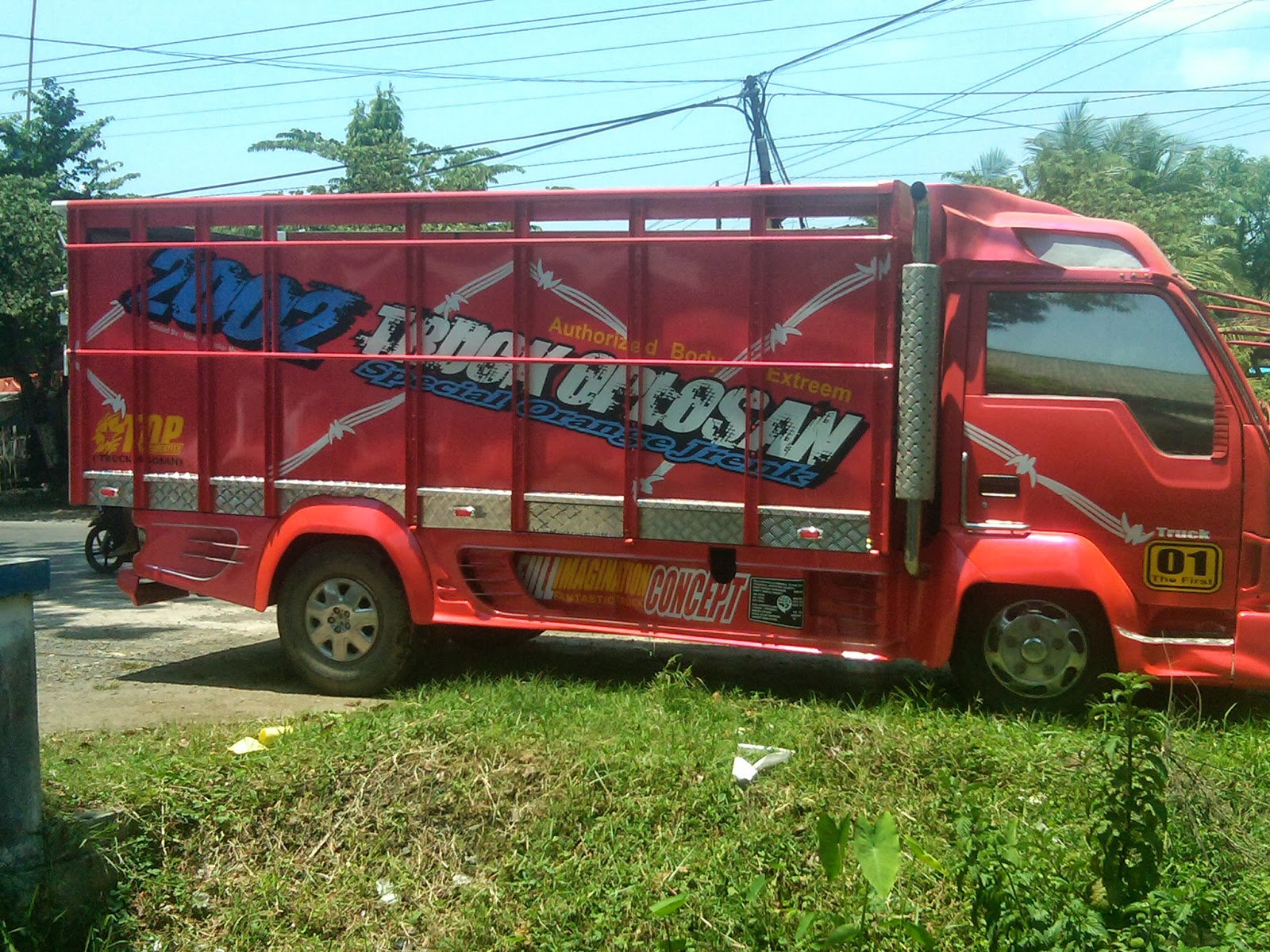 Kumpulan Cutting Sticker Mobil Truck Terlengkap | Rekanotomotif
