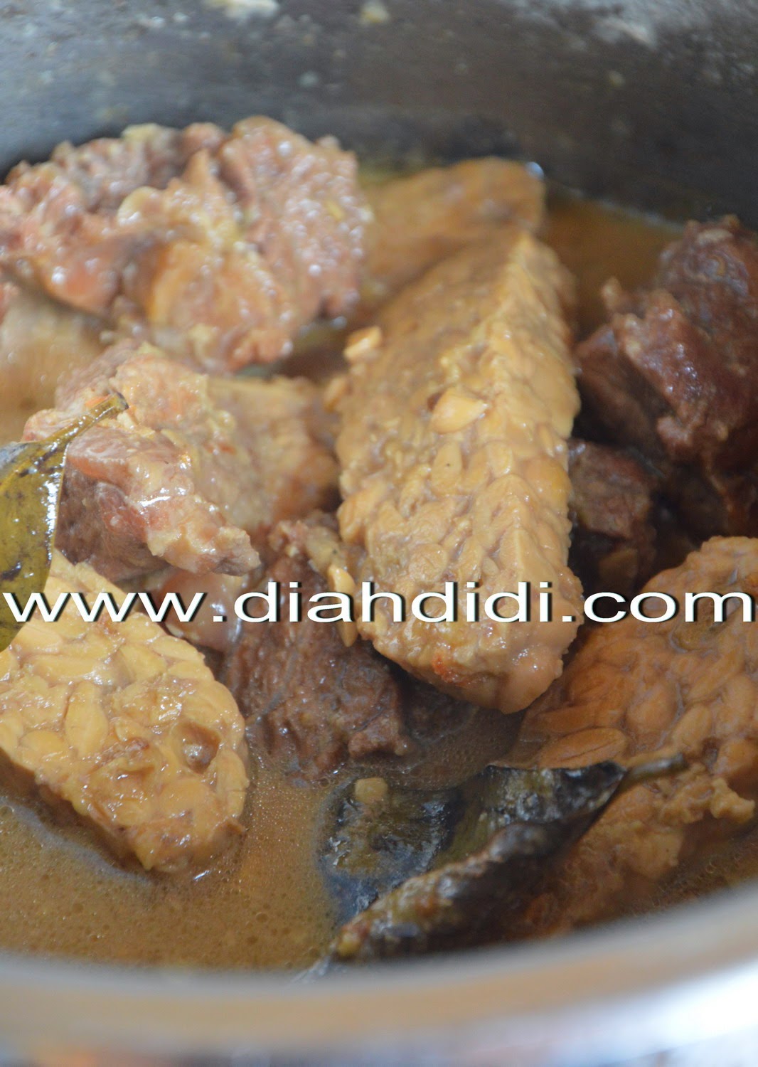 Diah Didi's Kitchen: Terik Daging & Tempe
