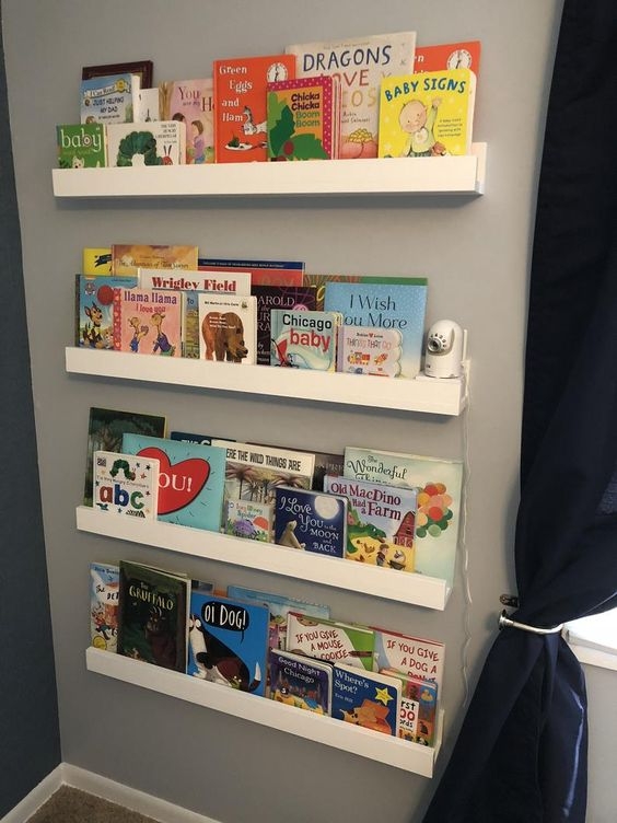 46 Cute Children Bookshelves Kids Like | ARA HOME