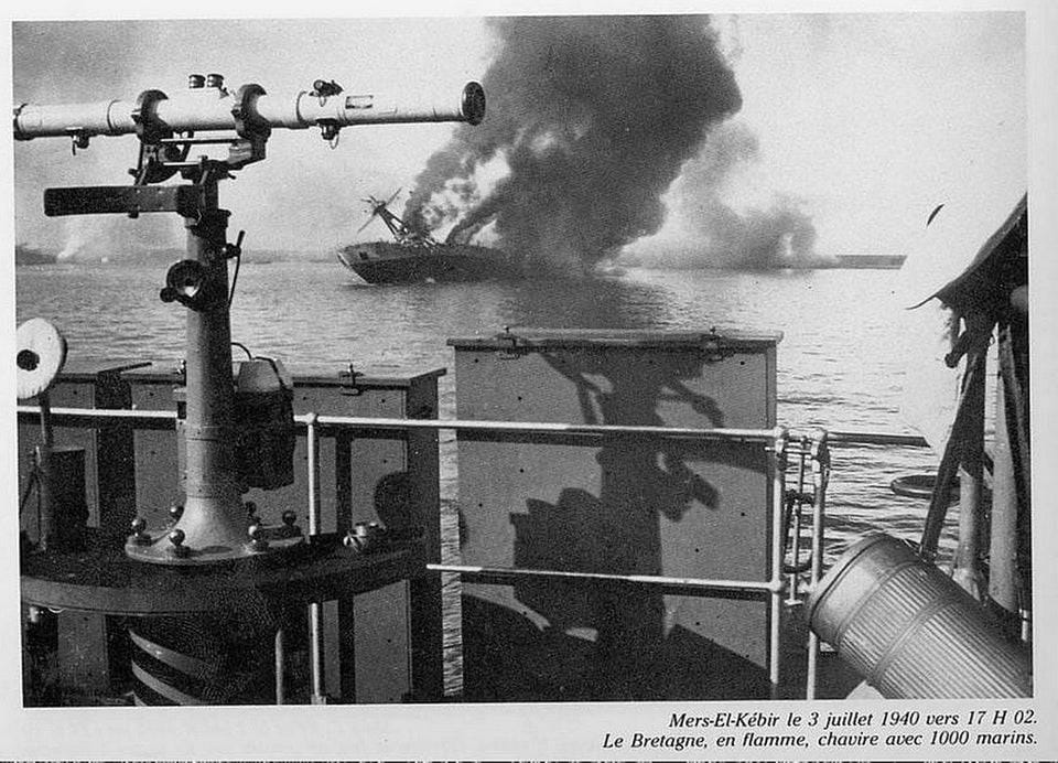 French Battleship Bretagne