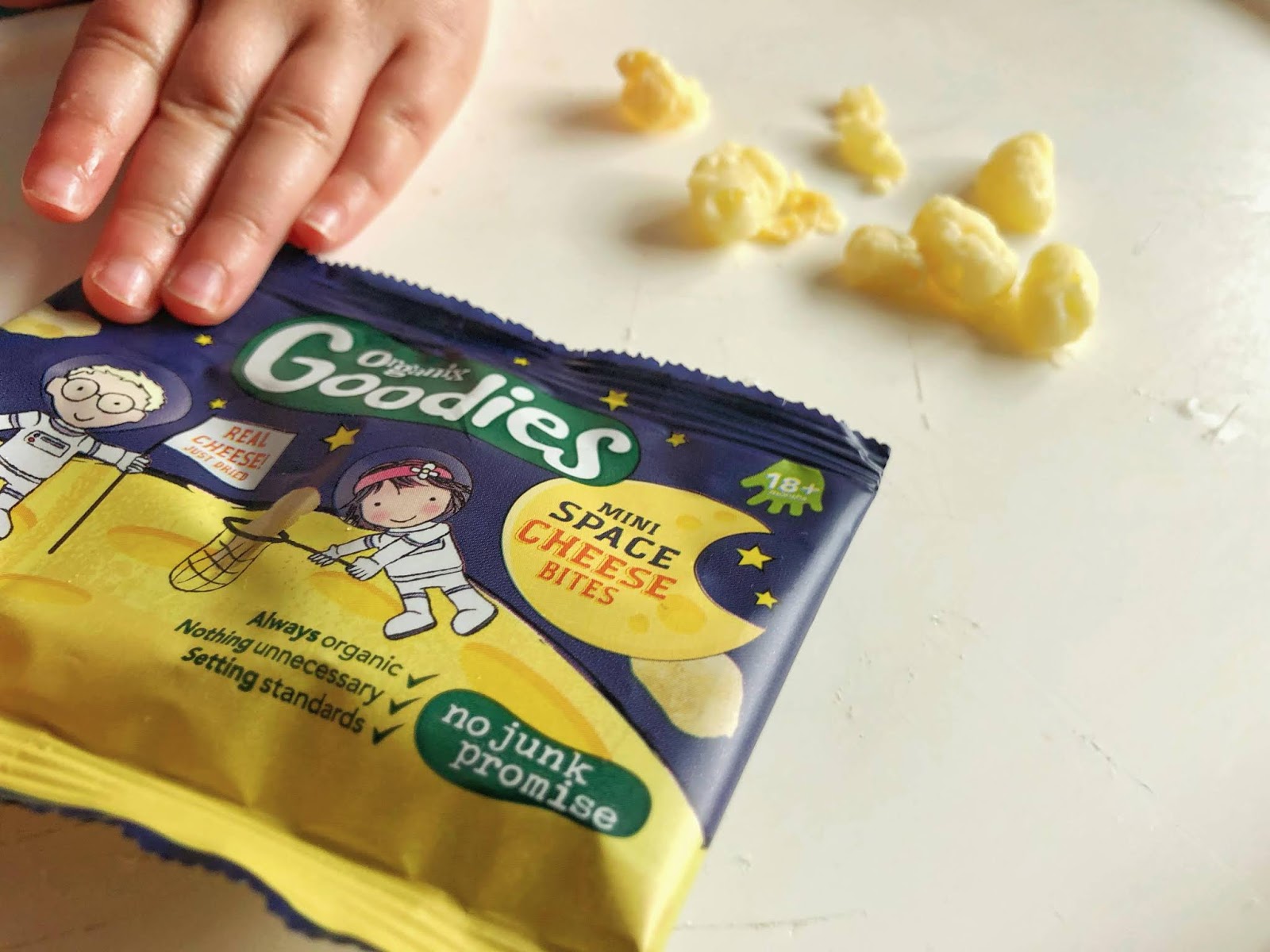 Chic Geek Diary: Organix Goodies Mini Space Cheese Bites - Review ...