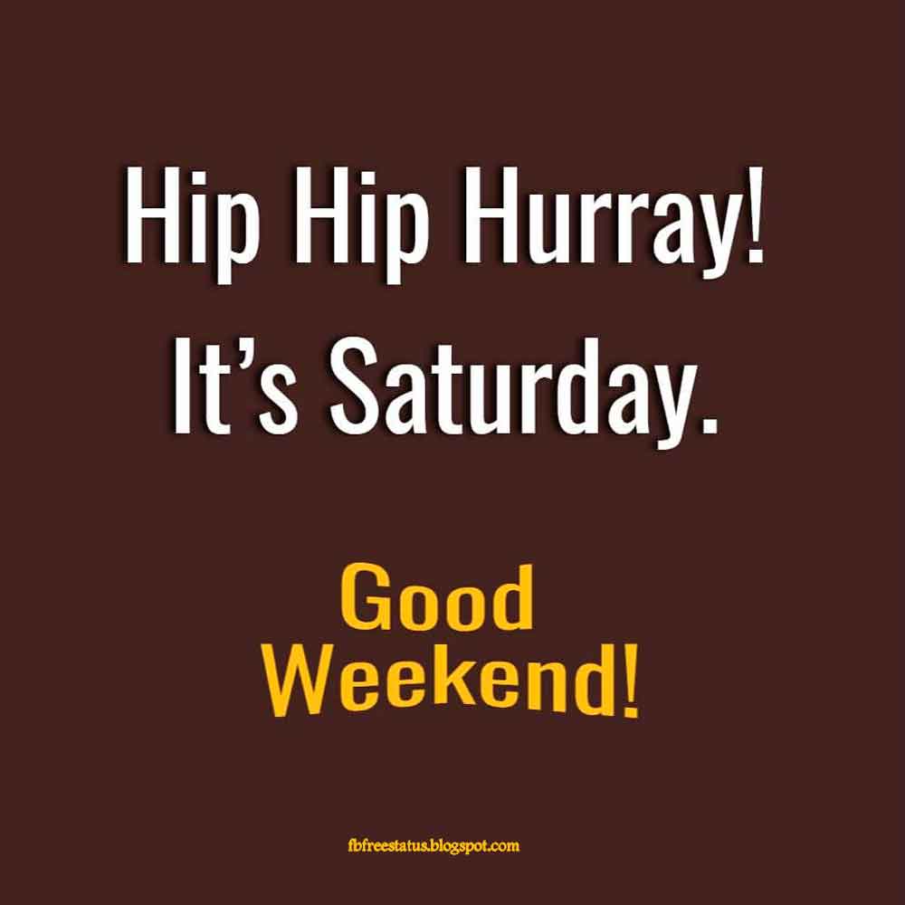 Funny Happy Saturday Quotes for Refreshing Weekend Morning