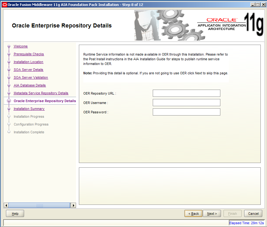 Oracle Middleware Blog Oracle Aia 11g Installation And Configuration