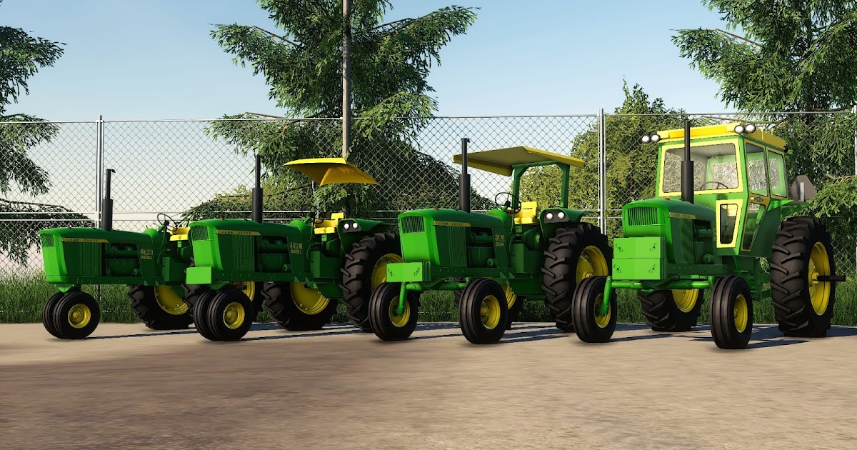 FS19 JohnDeere 4020 v1.0 - FS 19 & 22 USA Mods Collection