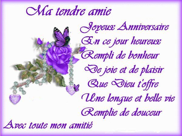 Texte Danniversaire Pour Ma Meilleure Amie