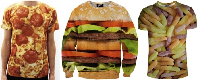 STYLE: Food Print Clothing | Neon Rattail