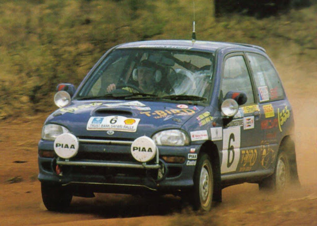 Al Rally Safari con un kei car