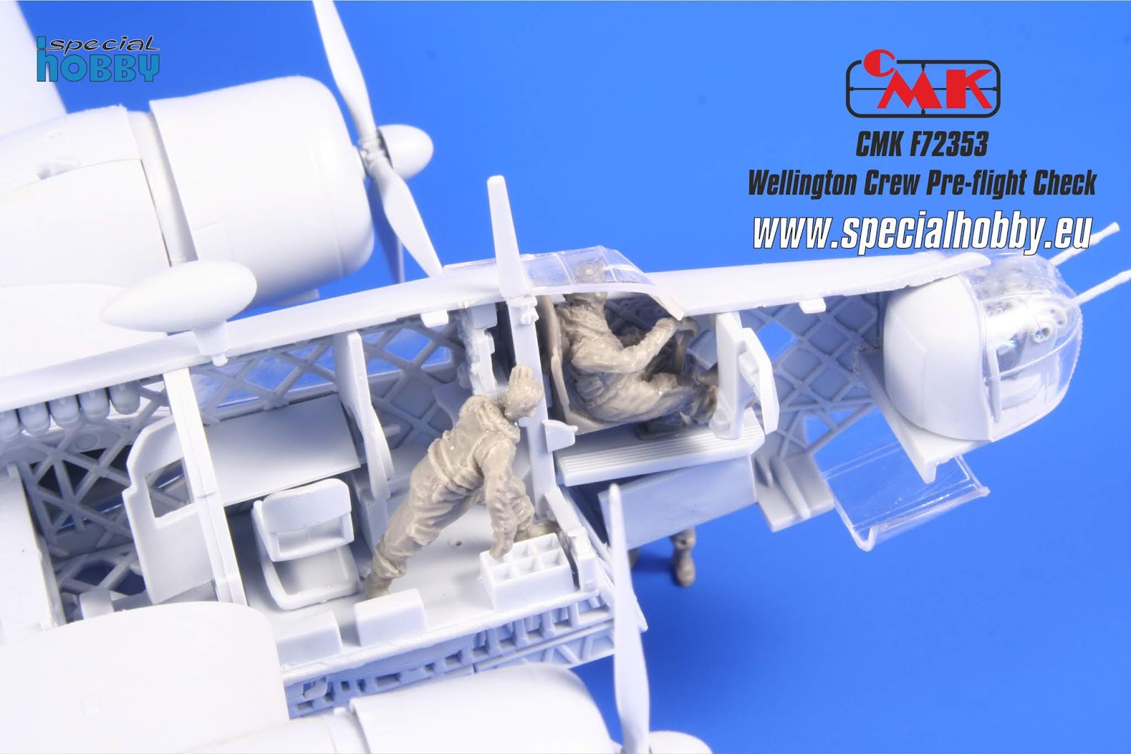 1/72 Wellington Crew Pre-flight Check figures for the new Airfix kit