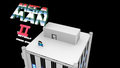 MarioMan's Blog: Mega Man 2 Title Screen in 3D
