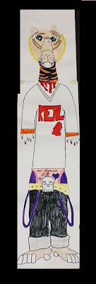 C.I.C.S. Bucktown Art: Middle school exquisite Corpse