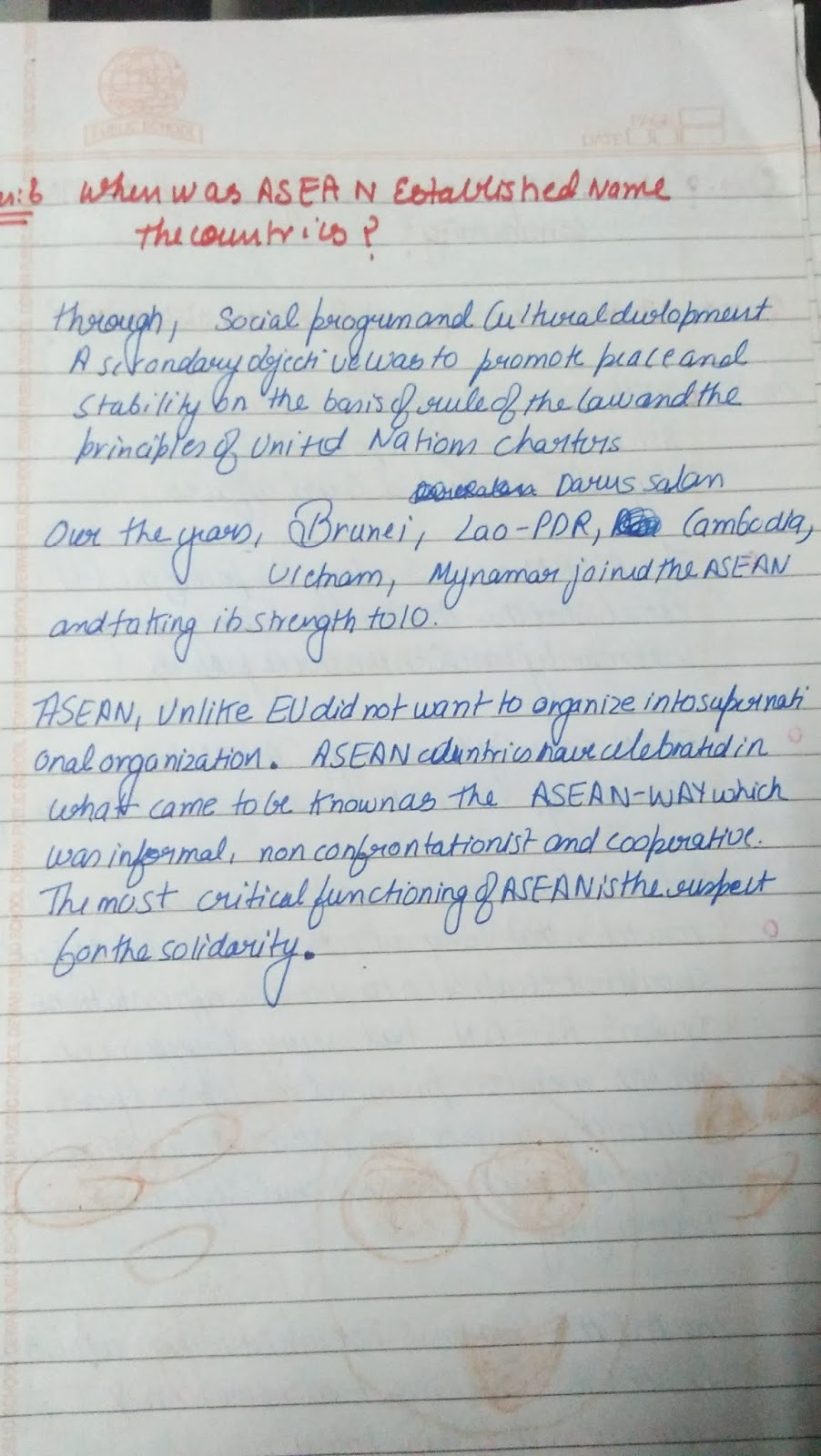 Alternative centres of power class 12 political science handwriten ...