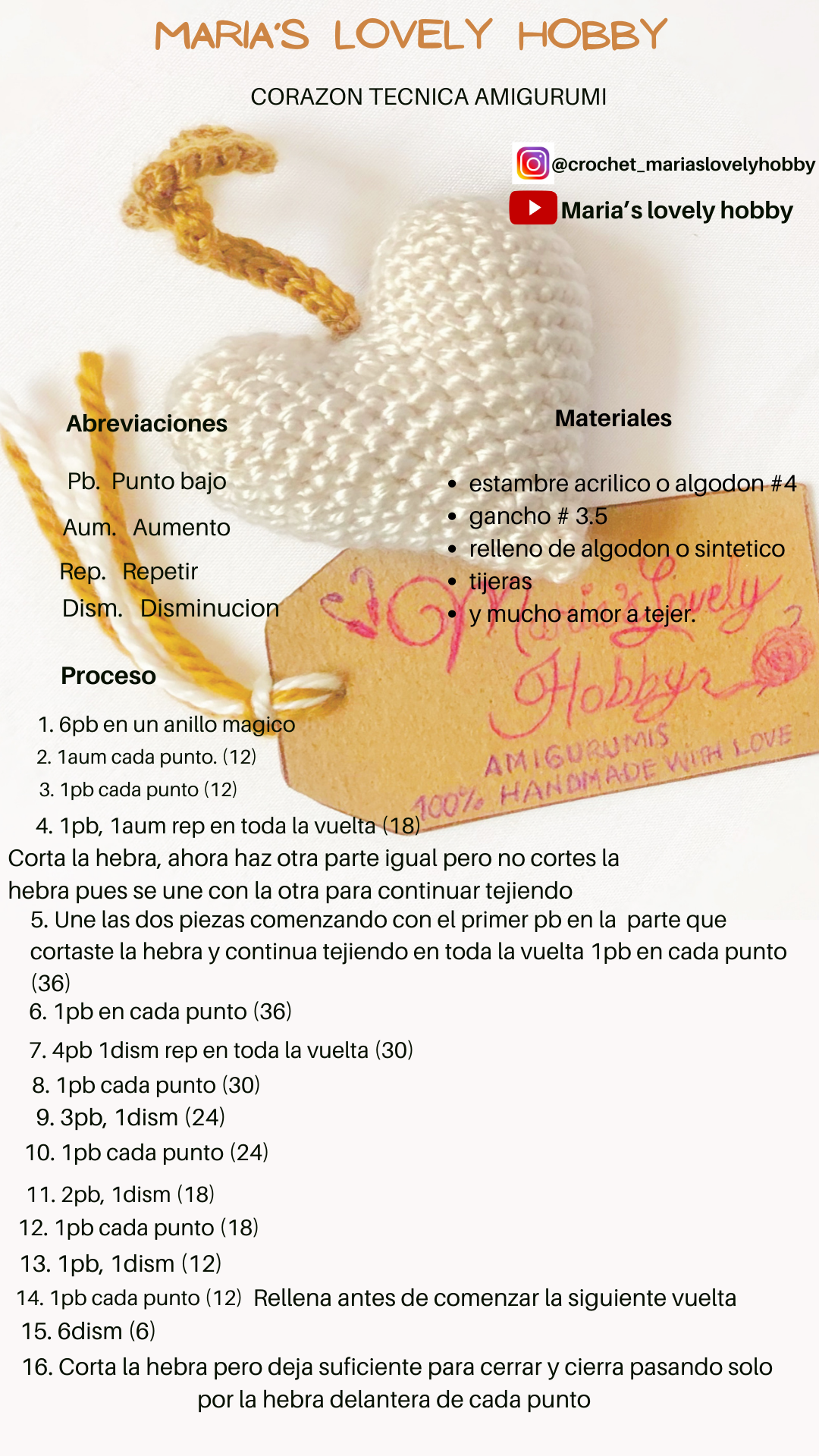 Maria´s Lovely Hobby Amigurumis y Mas Crochet: Muneca amigurumi tejida ...