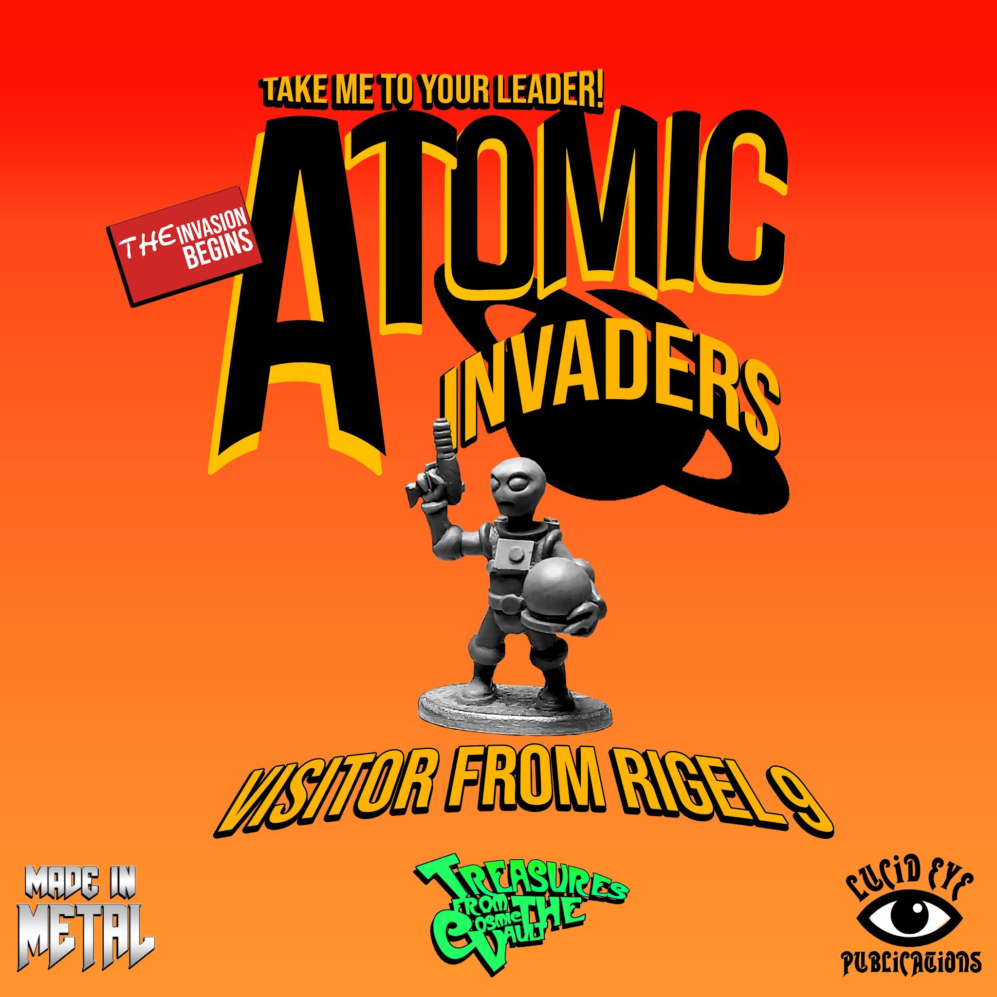 Wargame News and Terrain: Lucid Eye Miniatures: New Visitor From Rigel ...