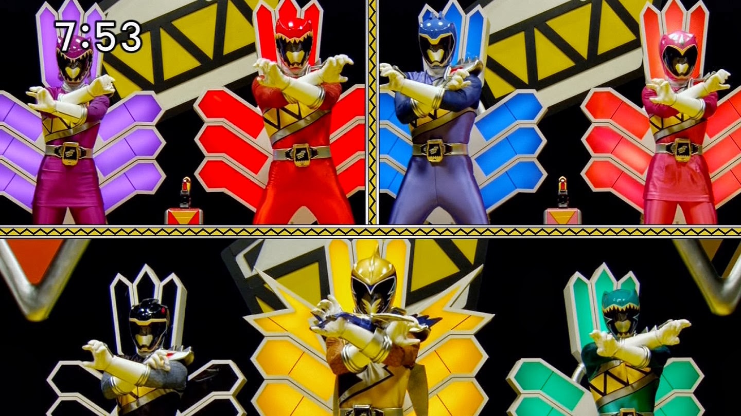 Henshin Grid: Kyoryuger 32 Images