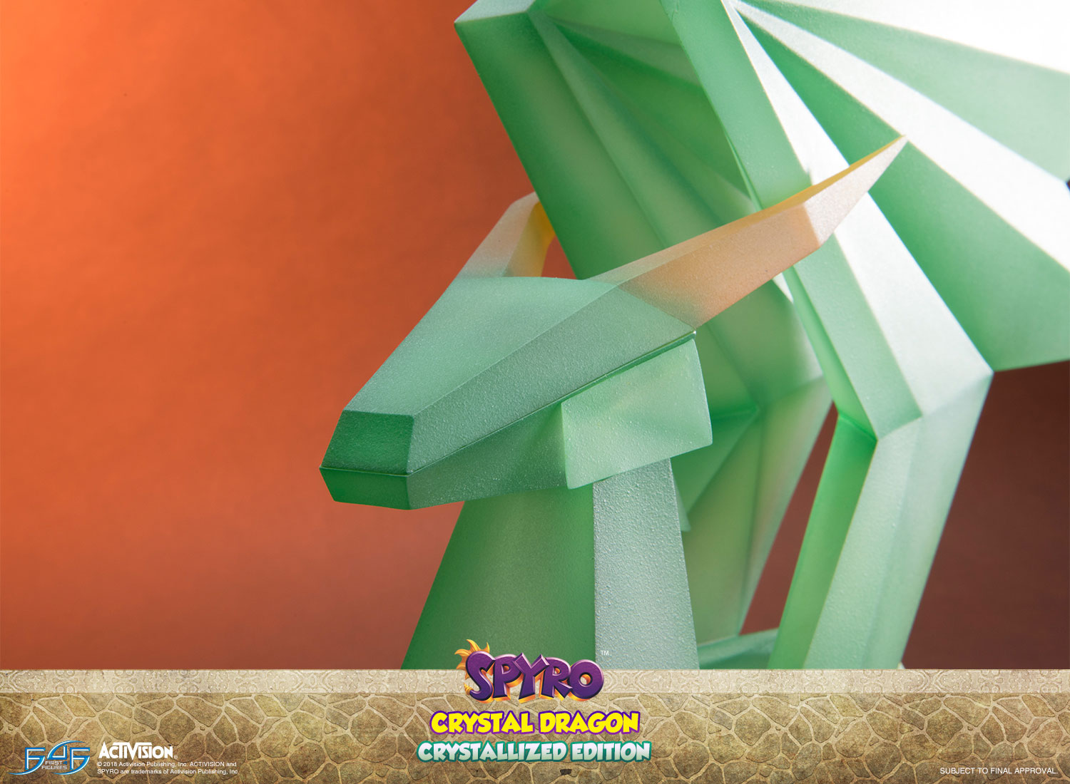 Spyro the Dragon - Crystal Dragon Statue (First 4 Figures)