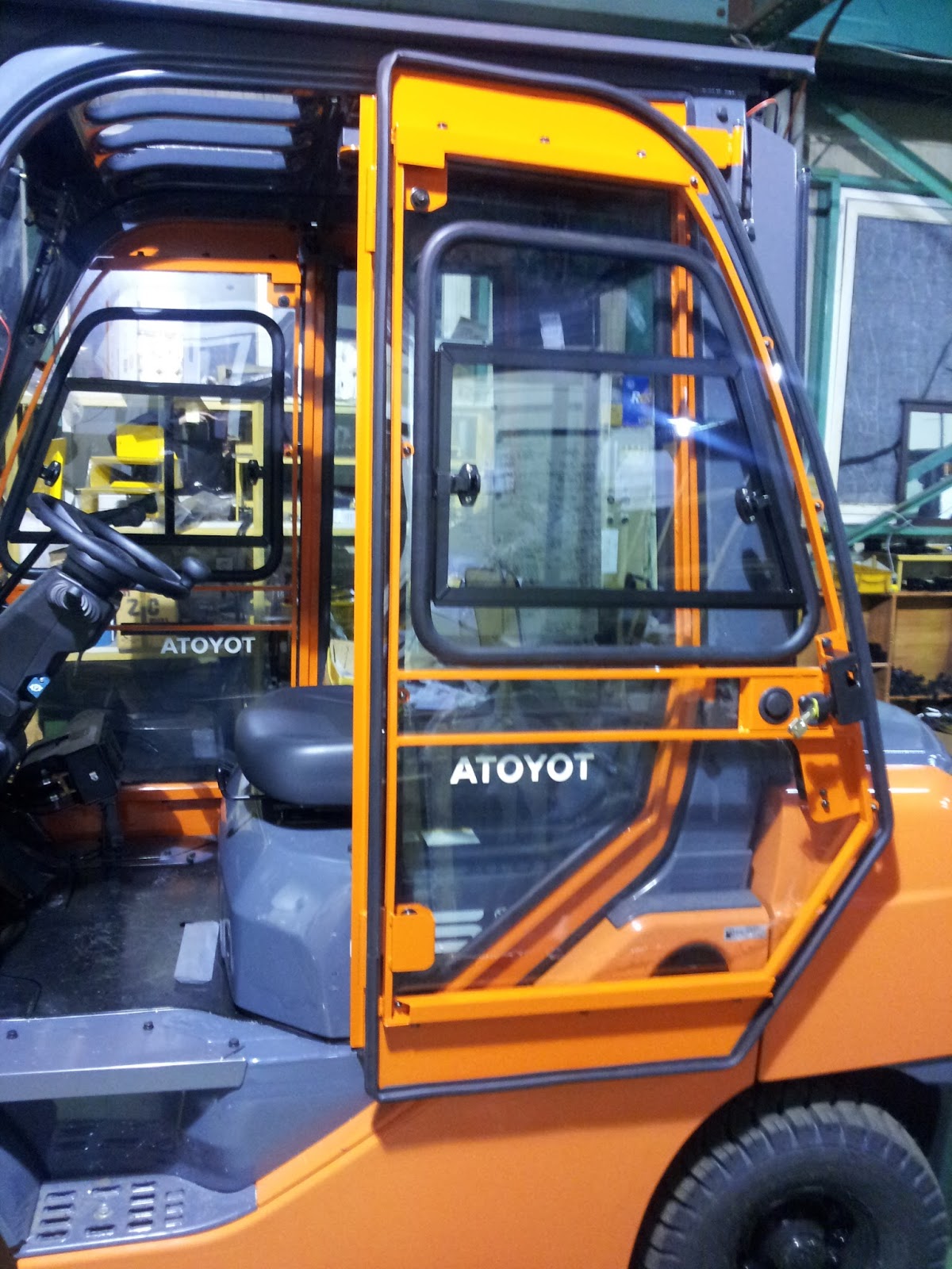 forklift cabin: forklift cabin new conception