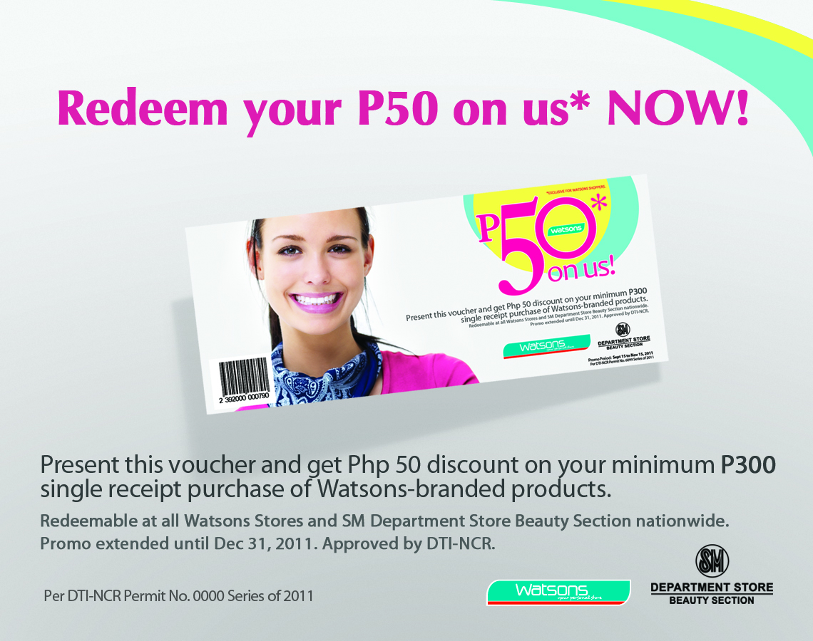 Exciting Promos from Watsons! — Anagon