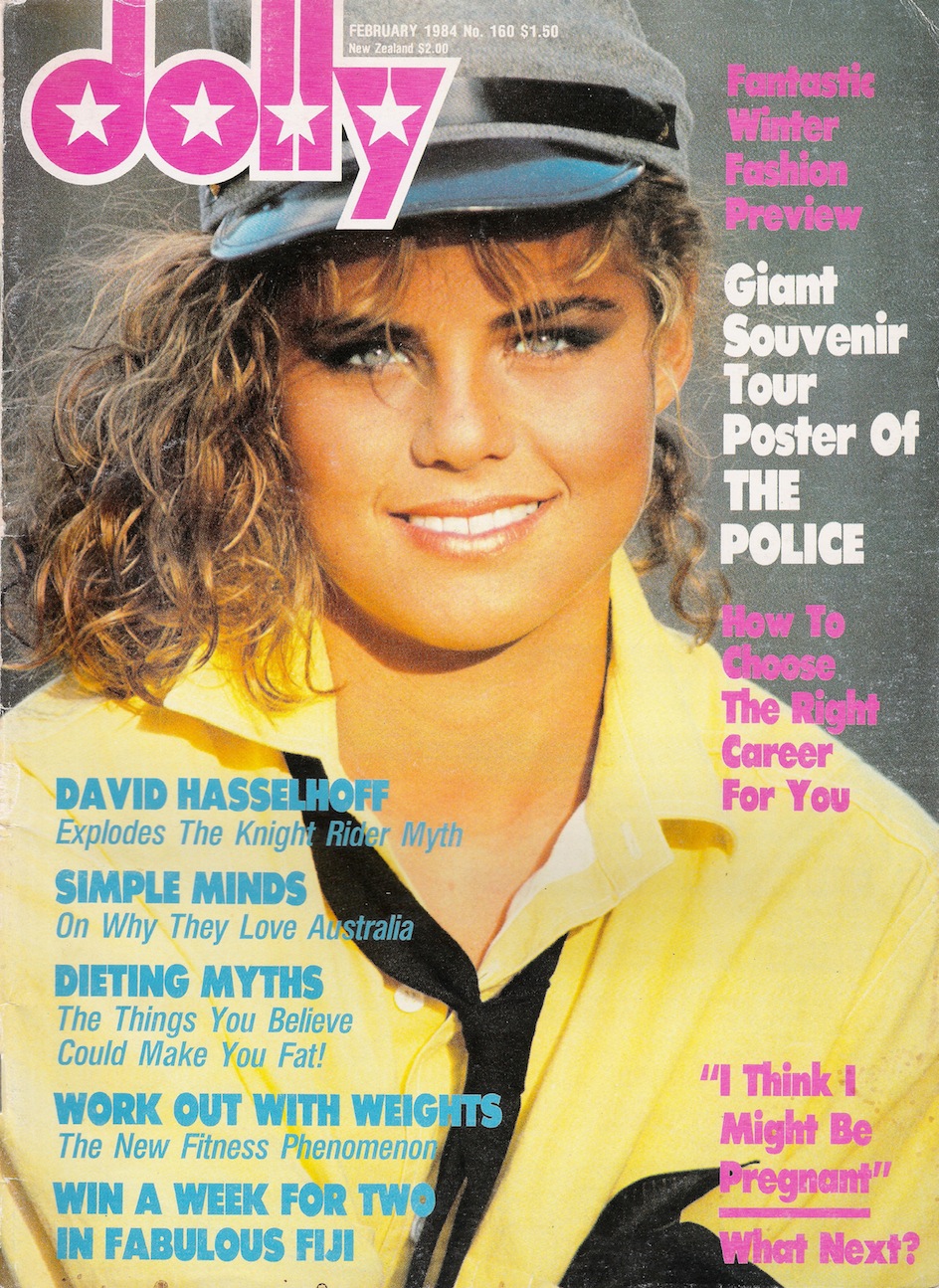 Glossy Sheen: Dolly Magazine February 1984