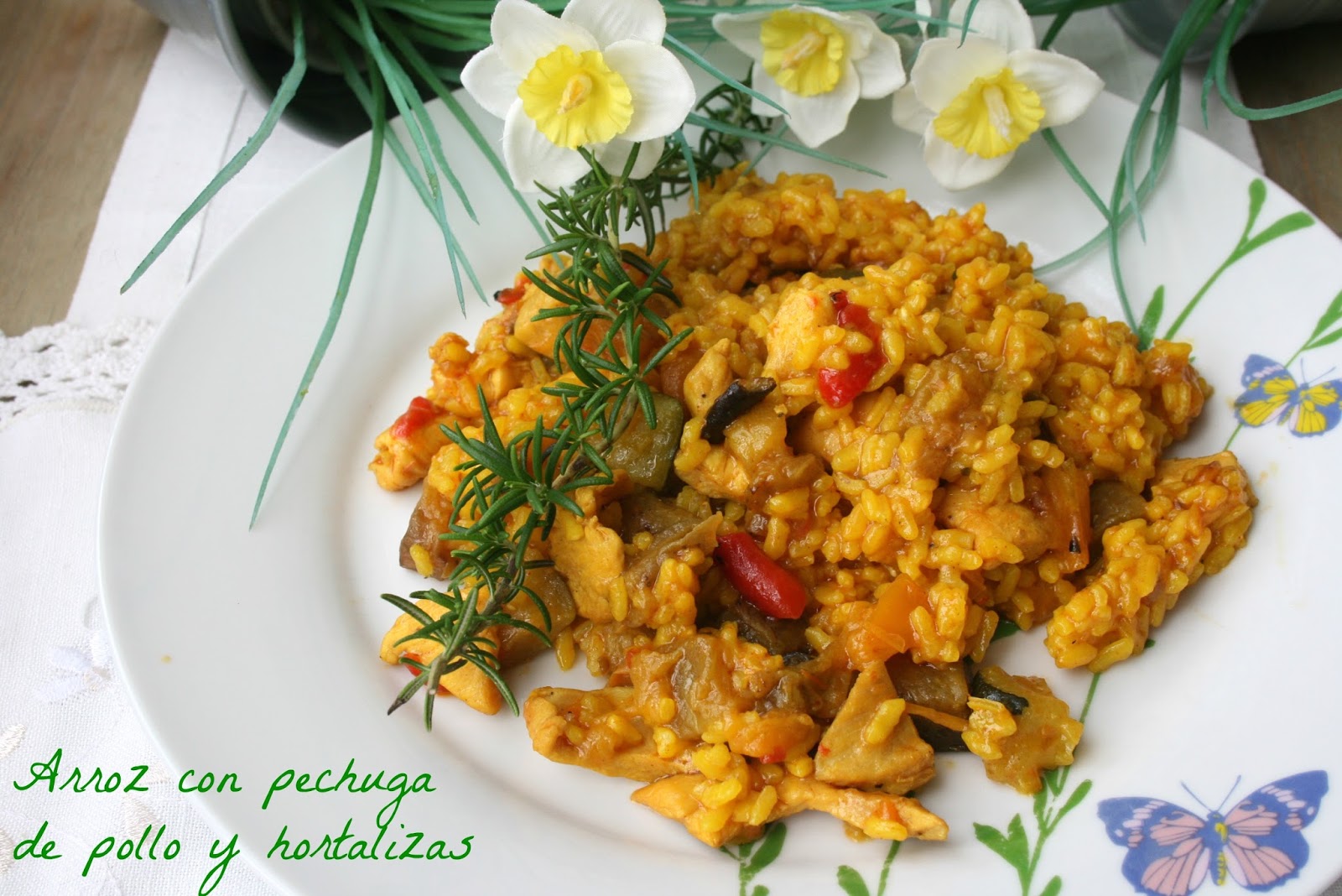ARROZ CON PECHUGA DE POLLO Y HORTALIZAS | El Ágora de Ángeles