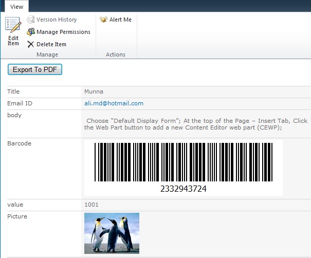 Ultimate Mantra Of Sharepoint Export Sharepoint Listitem To Pdf File