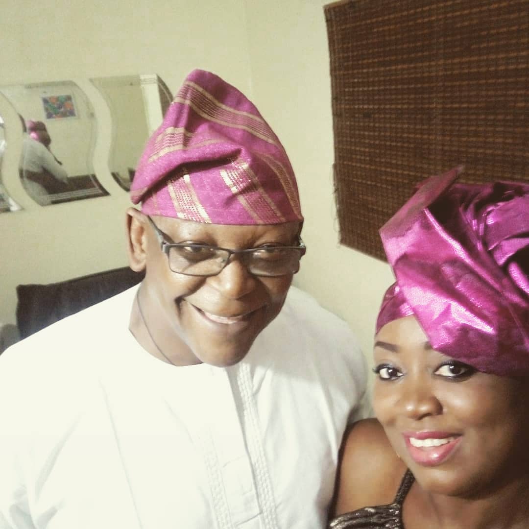 Picture of Keppy Ekpenyong Bassey and his wife