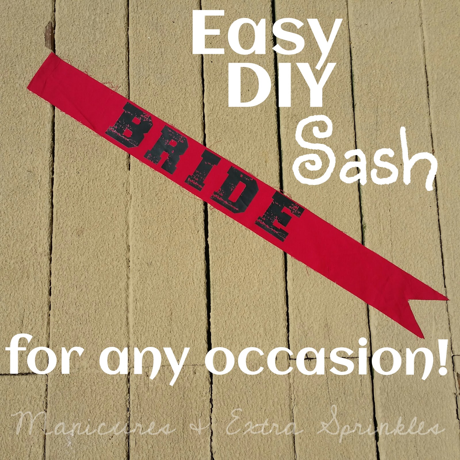 Love, Christin | A Lifestyle Momprenuer Blog: Easy DIY Sash for any ...