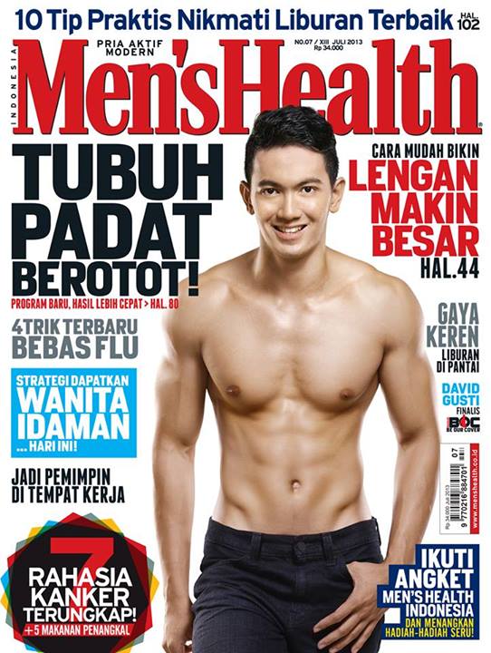Boy Indonesia - Boy of the Week: 20 Cover Majalah Men's Health ...