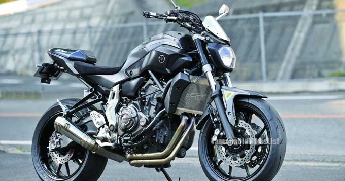 Yamaha MT-07 Custom By 56Design - Yamaha Old Bikes List