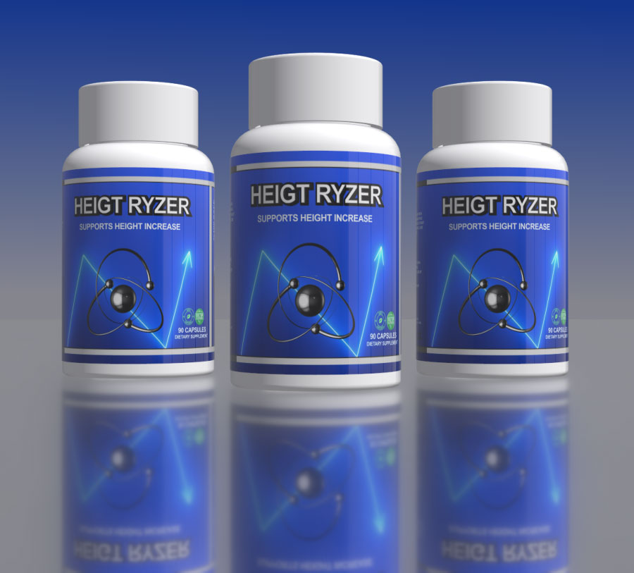 3 Bottles Of Height Ryzer - Height Ryzer