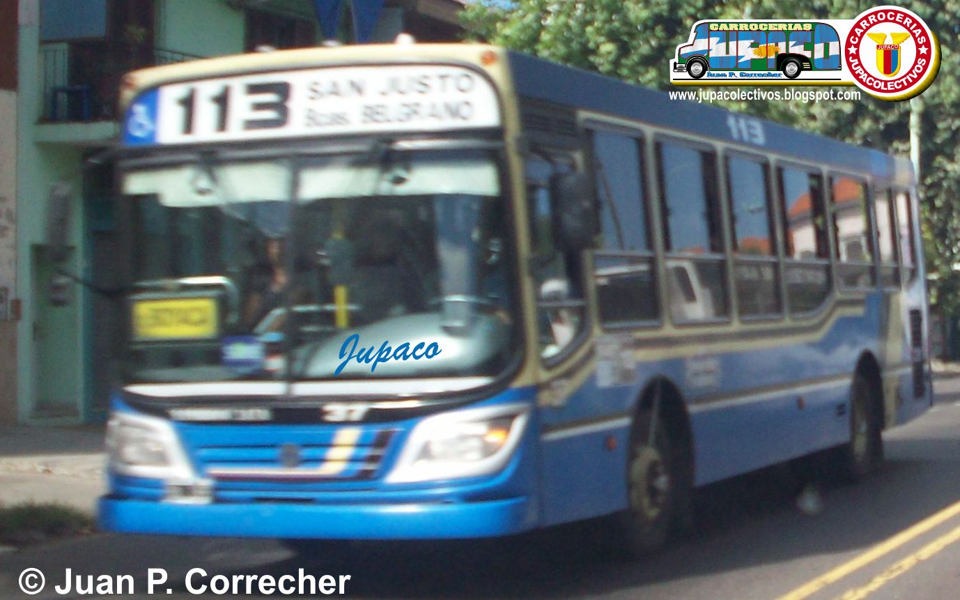 Fotos de colectivos. Especial Bernardino Rivadavia - Linea 113