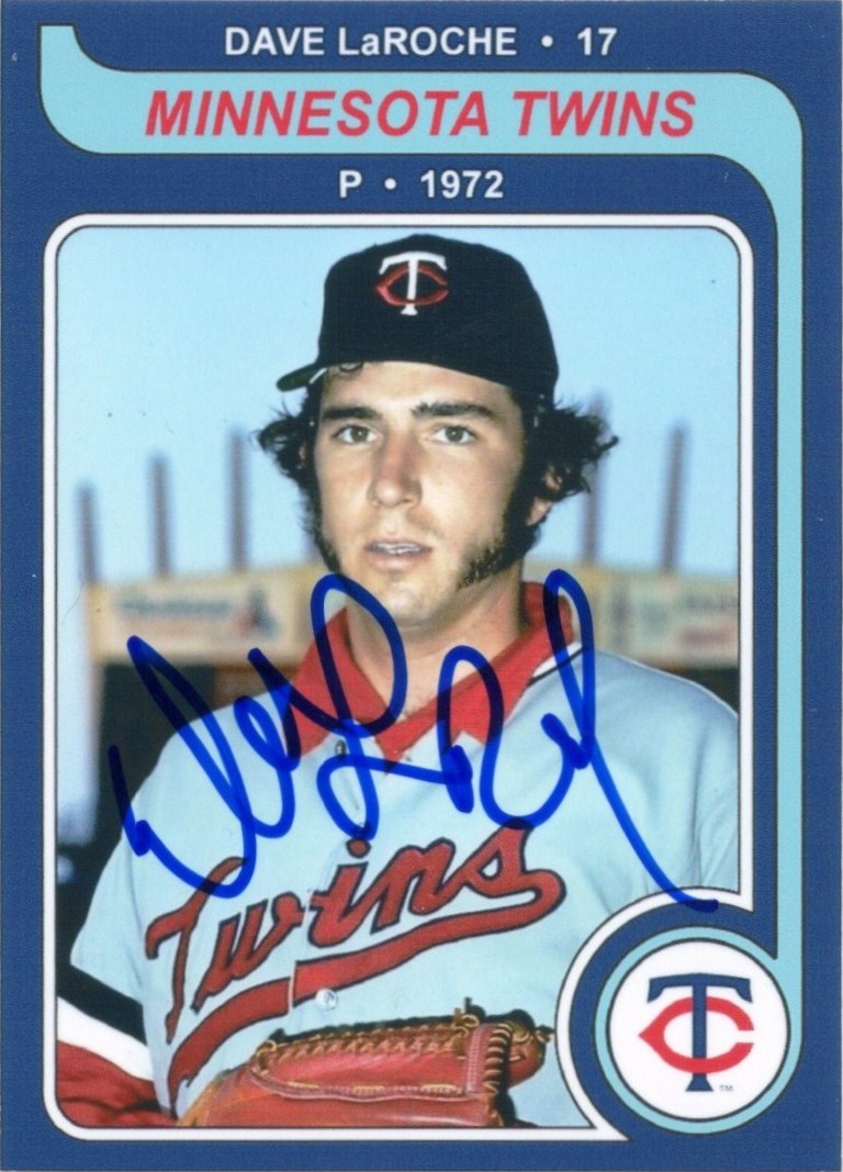 Minnesota Sports Autograph Project: DAVE LaROCHE