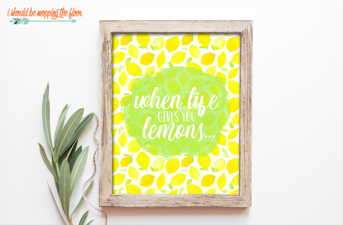 Free Lemon Printable Greeting Cards | Print Pretty Cards