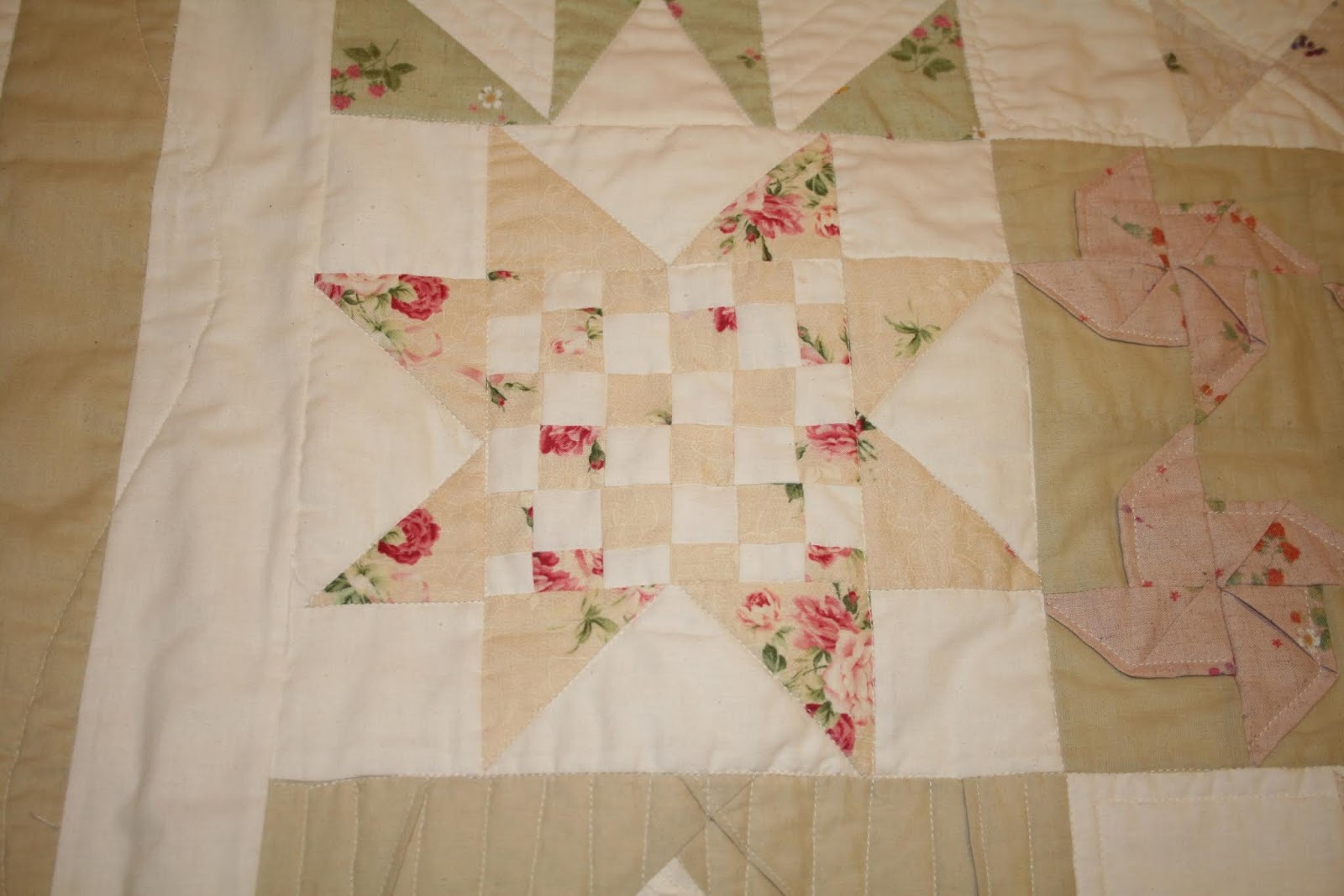 Chez Budsmam: Calico quilt
