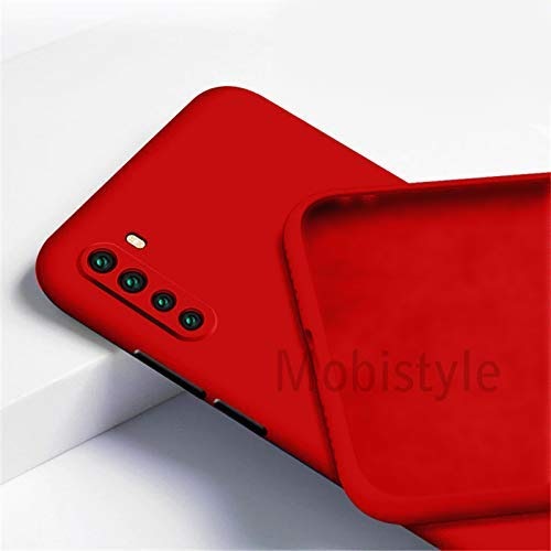 Mobistyle Back Cover Case for Oneplus Nord (Red)