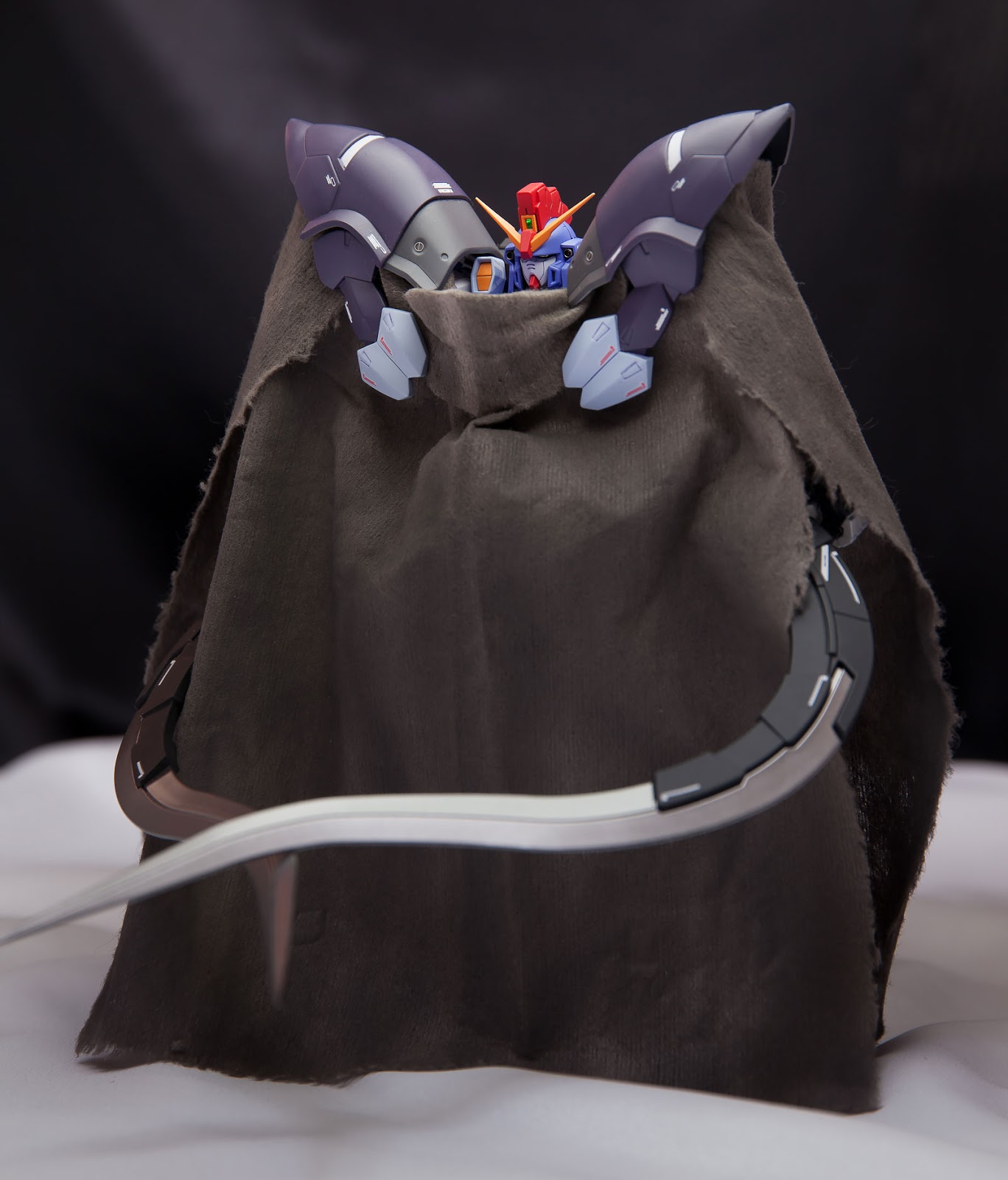 Custom Build: MG 1/100 Gundam Sandrock Custom EW ver. + Anti-Beam Cloak