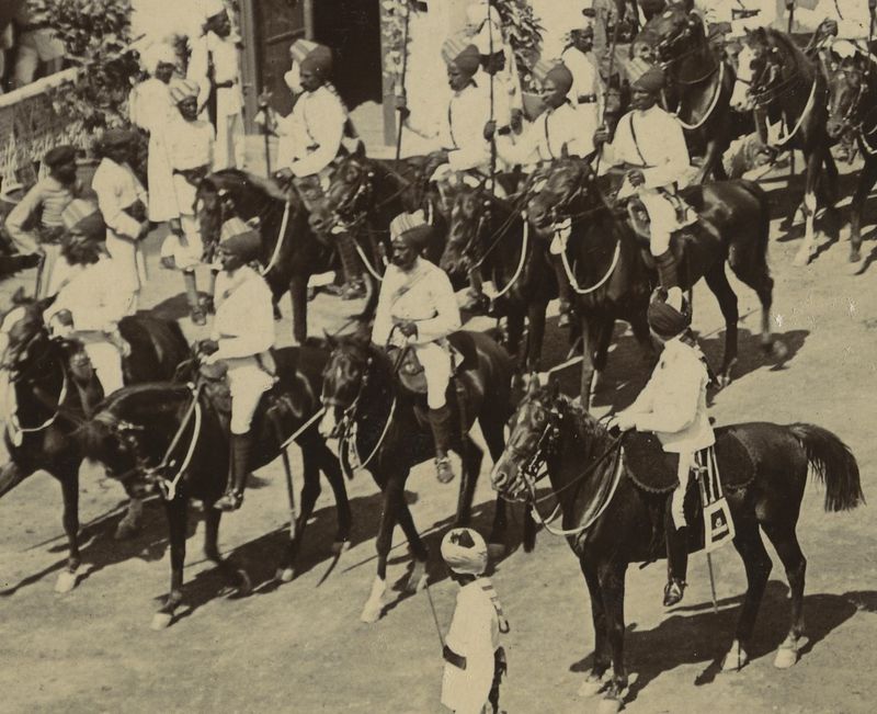 Lord Curzon's Visit To Hyderabad - 1903 - Old Indian Photos