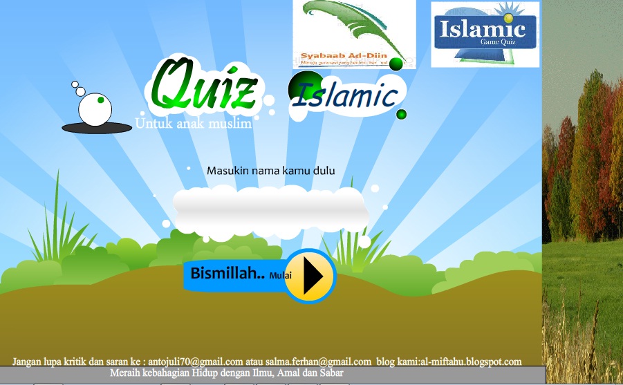 GAME QUIZ ISLAMIC 4 | Semangat Belajar